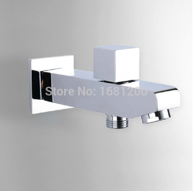 Solid Brass Water Outlet Spout Wall Mounted Tap Ba... – Grandado