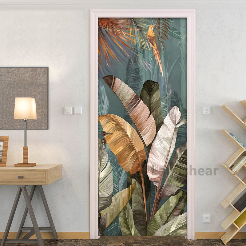 Pvc Waterproof Self-Adhesive Door Stickers Wall De... – Grandado