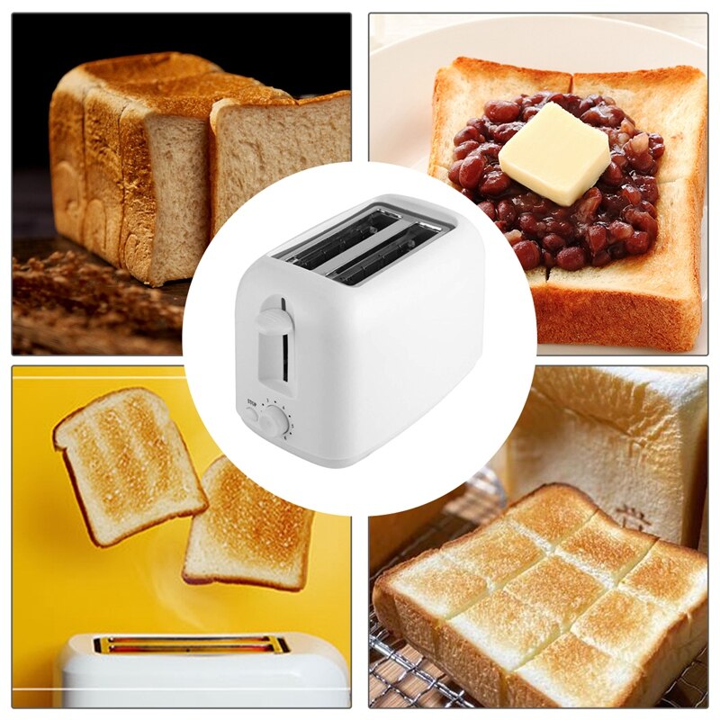 Broodrooster 2 Slice Rvs Brood Extra Brede Slot Co... – Grandado