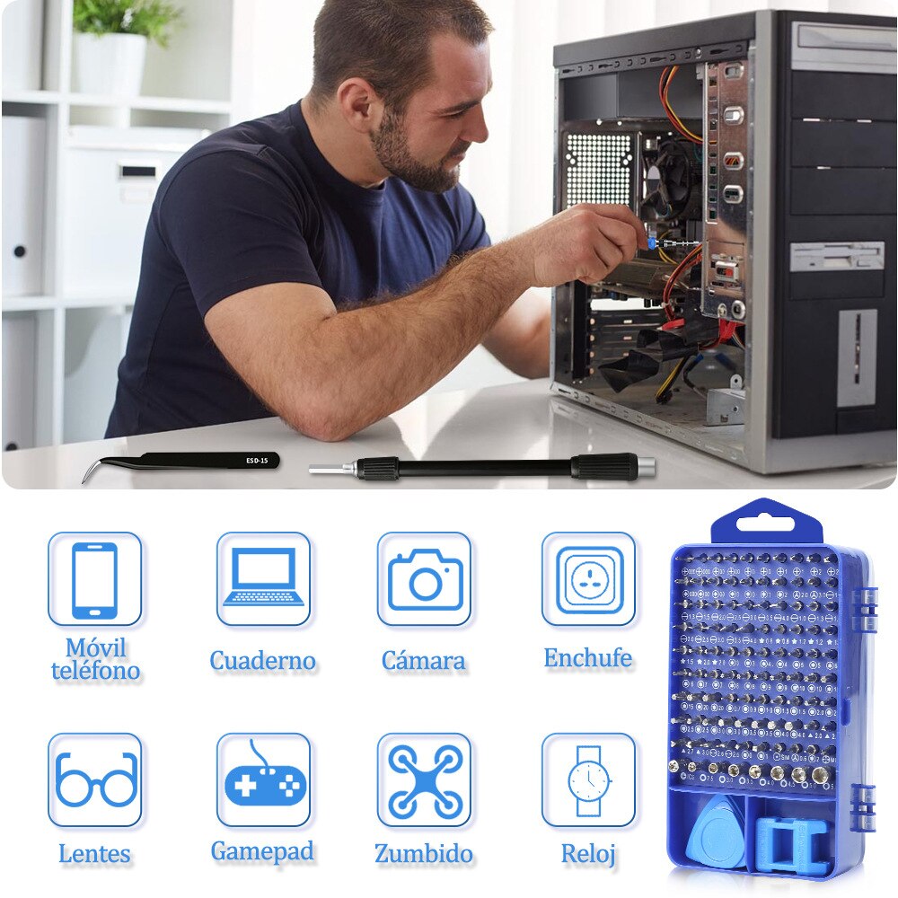 115 in1 Screwdriver Aet Multi-function Screwdriver... – Vicedeal