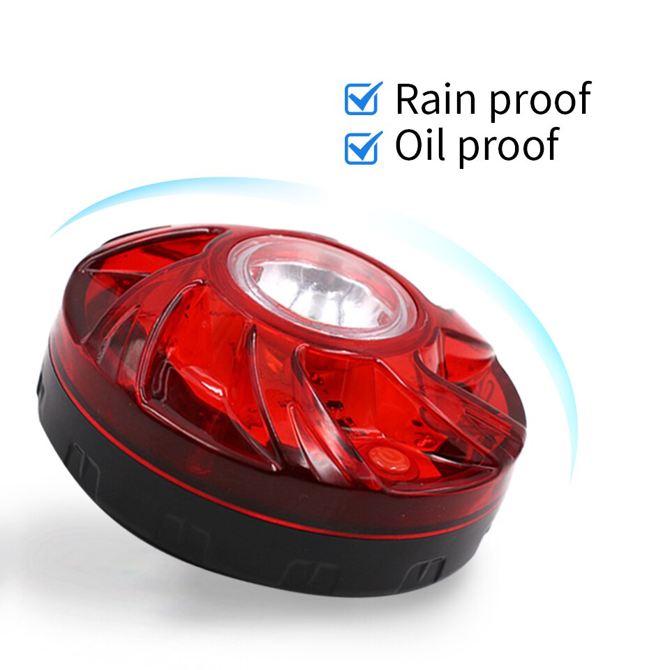 Geoeon LED Red Road Safety Flare Car Emergency Lig... – Grandado