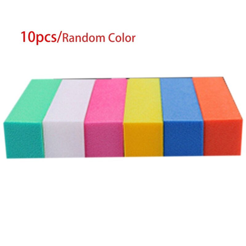 10 Pieces Candy Color Buffer Sanding Block Sponge ... – Grandado