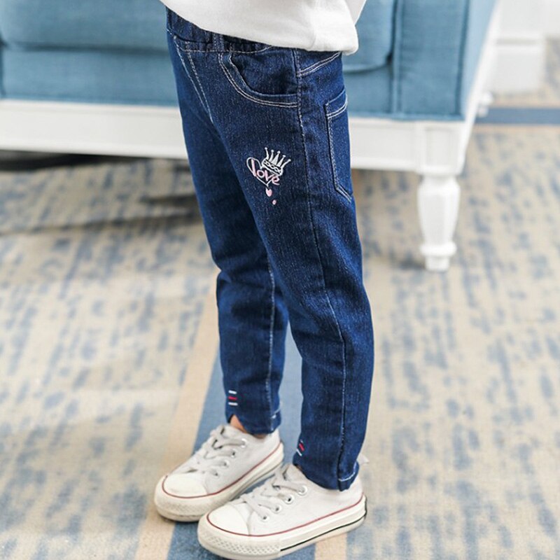 DZIECKO Kid Girls Jeans Pants Autumn Children's Je... – Grandado