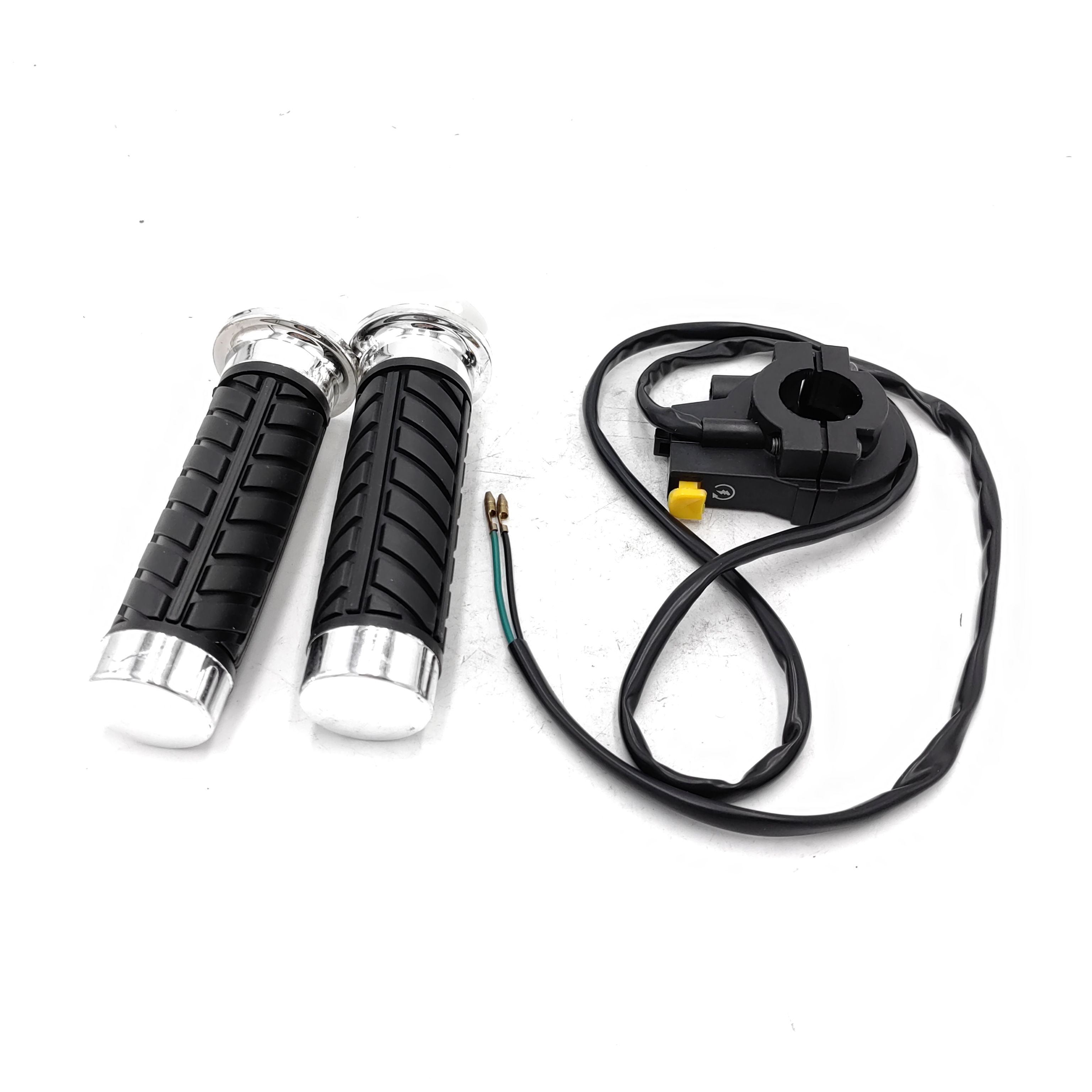 Handlebar Throttle Grips w/ Housing Kill Switch 49... – Grandado