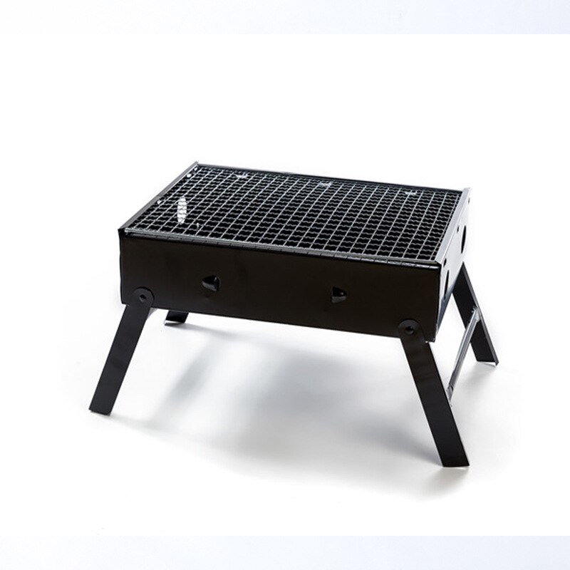 Outdoor portable luggage type barbecue grill Campi... – Grandado