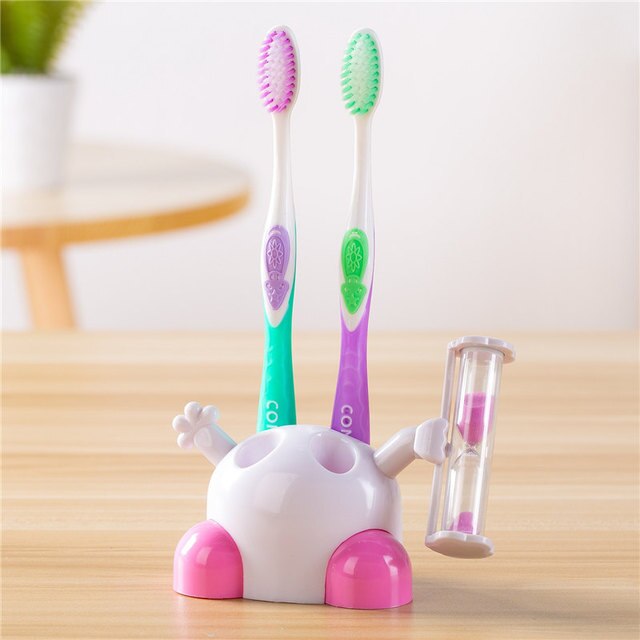 ITAS212 Toothbrush Rack Holder Three Minutes to Ge... – Grandado