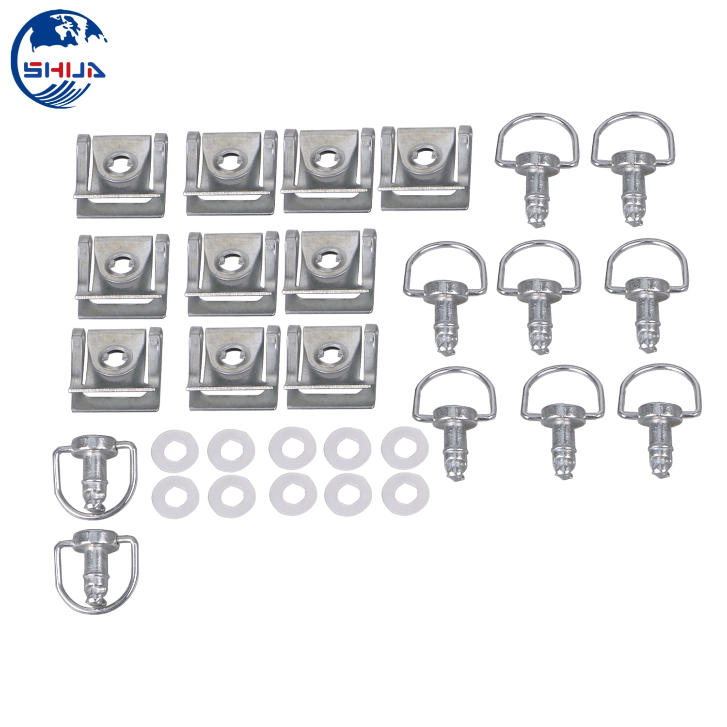 10 Dzus Style Motorcycle Quick Release 1/4 Turn Fa... – Grandado