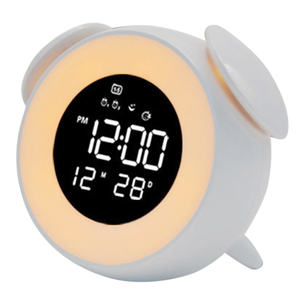 AA 1PC Digital LED Electronic Alarm Clock Mini Des... – Grandado