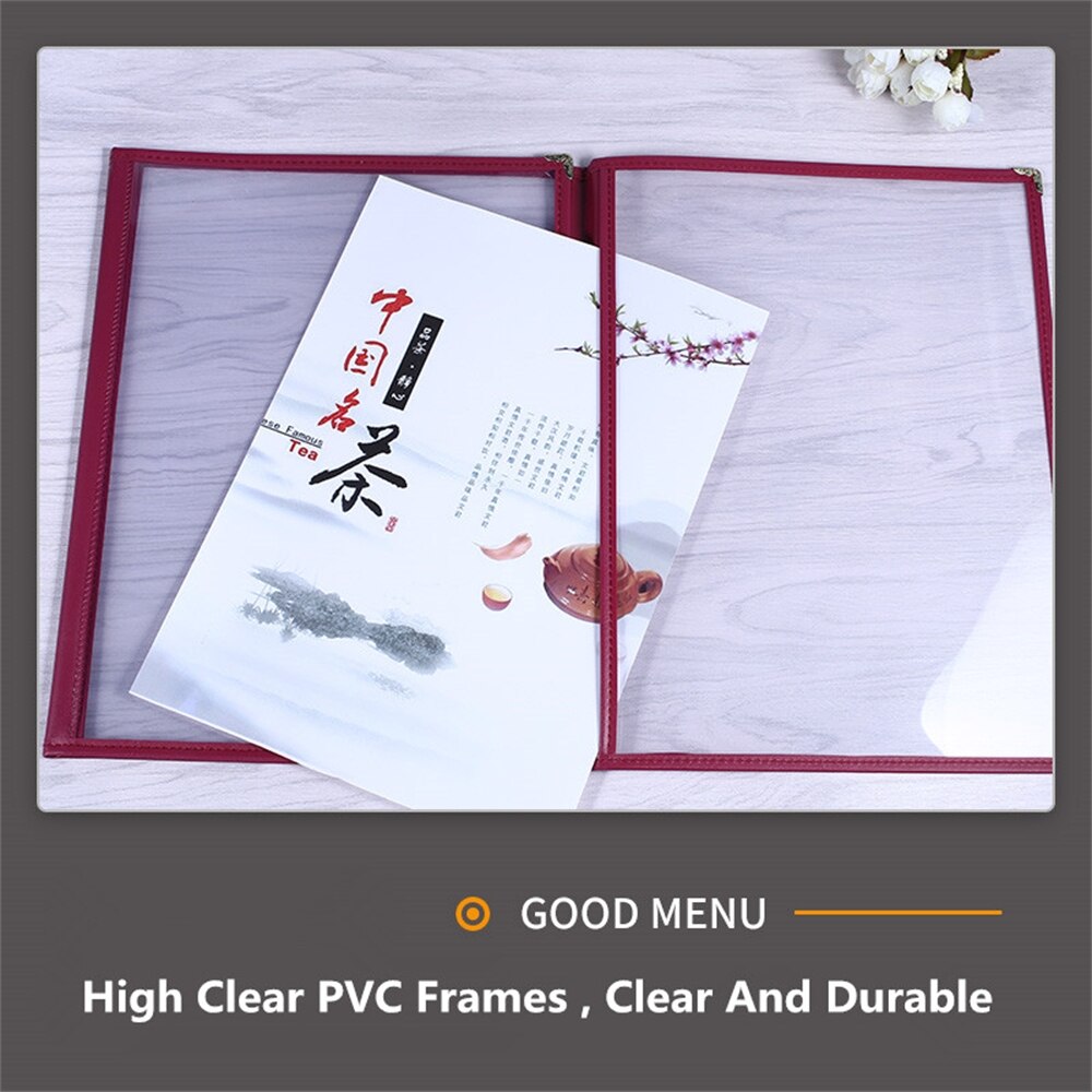 A4 Menu Holder Covers 8.5 X 11 Restaurant Menu Cov... – Grandado
