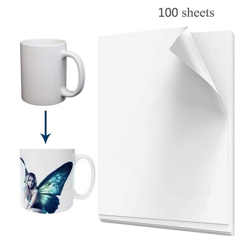 Sublimation Paper A4 210X297mm 100PCS Compatible w... – Vicedeal