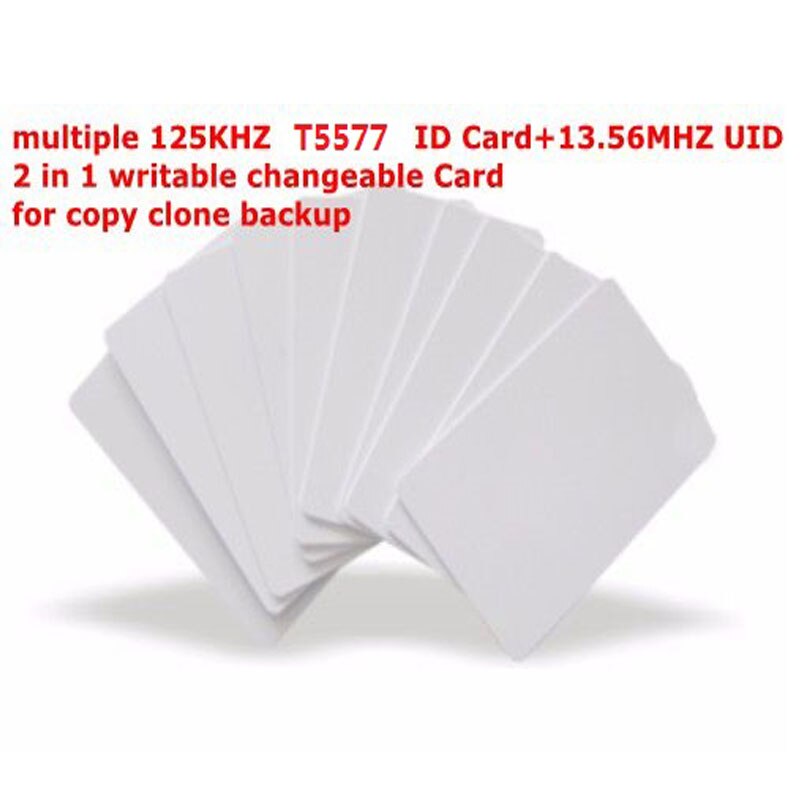 Dual Chip Frequentie RFID 13.56 Mhz 1 K UID en T55... – Vicedeal