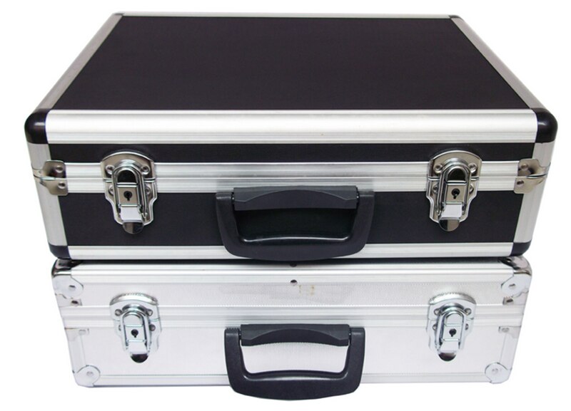 Large aluminum tool box silver Right Angle aluminu... – Grandado