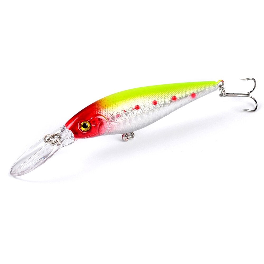 1Pcs Vissen Lokken Snoek Aas Minnow 11Cm 10.5G Jer... – Vicedeal