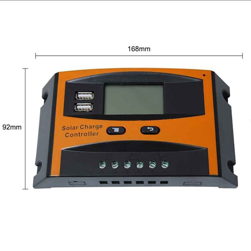 20A 12V 24V Solar Controller LCD Function Dual USB... – Vicedeal
