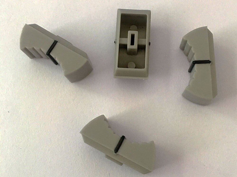 10 stuks grijs Mixer Dimmen tafel Rechte Slip Pote... – Grandado