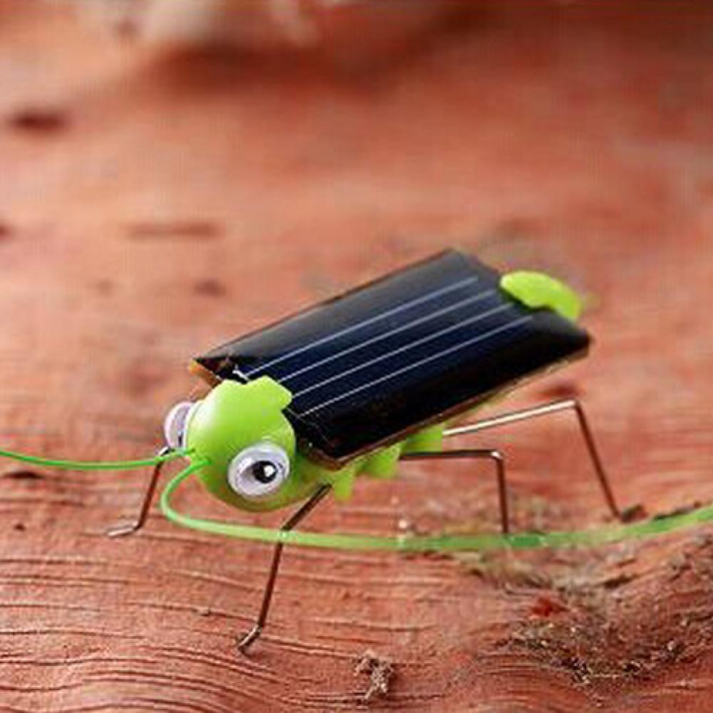 Fun Solar Power Robot Insect Locust Grasshopper Ki... – Grandado