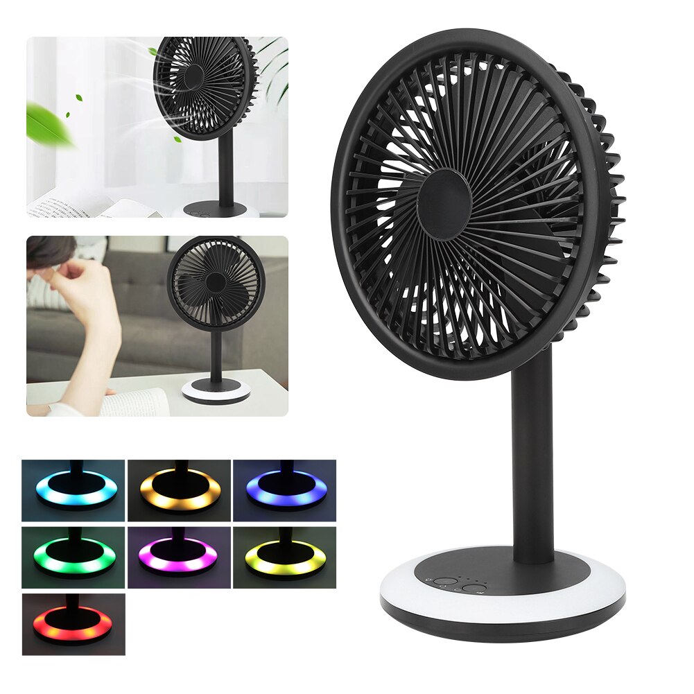 Power Kabel Oscillerende Fan Usb Oplaadbare Deskto... – Grandado