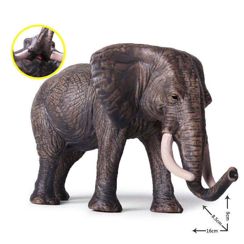Female African Elephant Toy Figure. – Grandado
