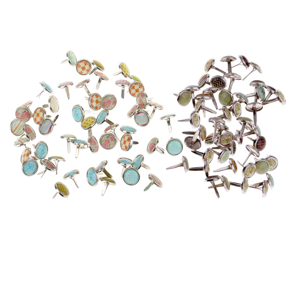 100 Uds 12mm redondas mixtas clavitos de hierro ma... – Grandado