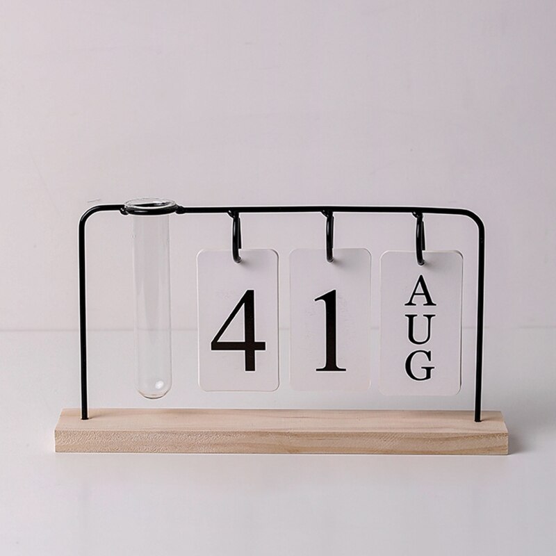 DIY Perpetual Calendar with Wooden Display Holder ... – Vicedeal