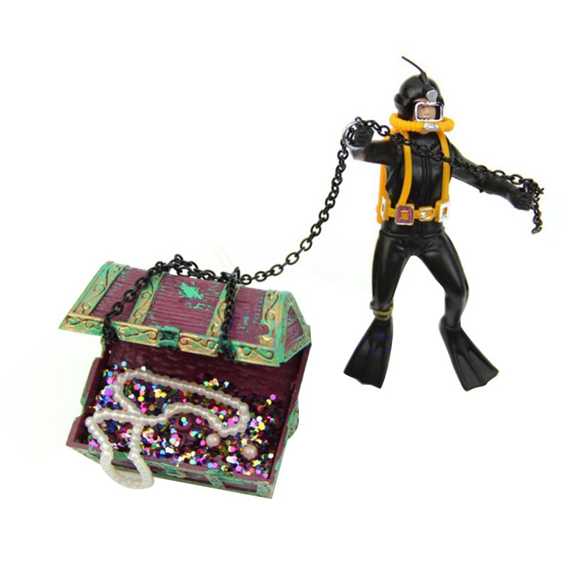 Fish Tank Aquarium Decor For Undersea Treasure Che... – Grandado