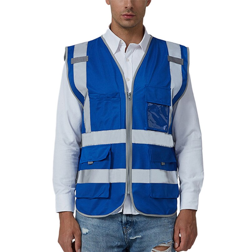 Mens Cycling jacket Reflective Vest Men Road Work ... – Grandado