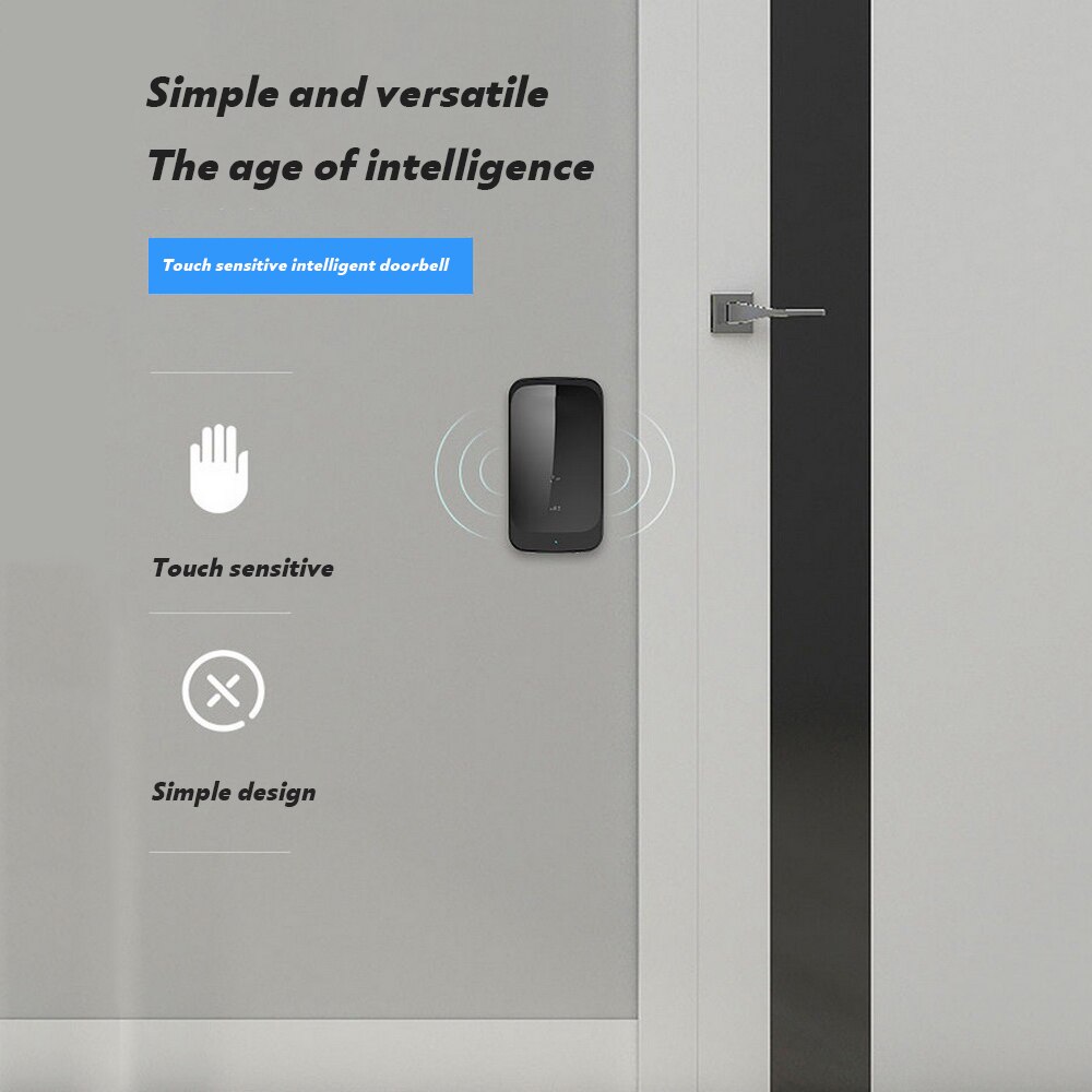 Waterproof Wireless Doorbell 58 Ring Bell 4 Volume... – Grandado