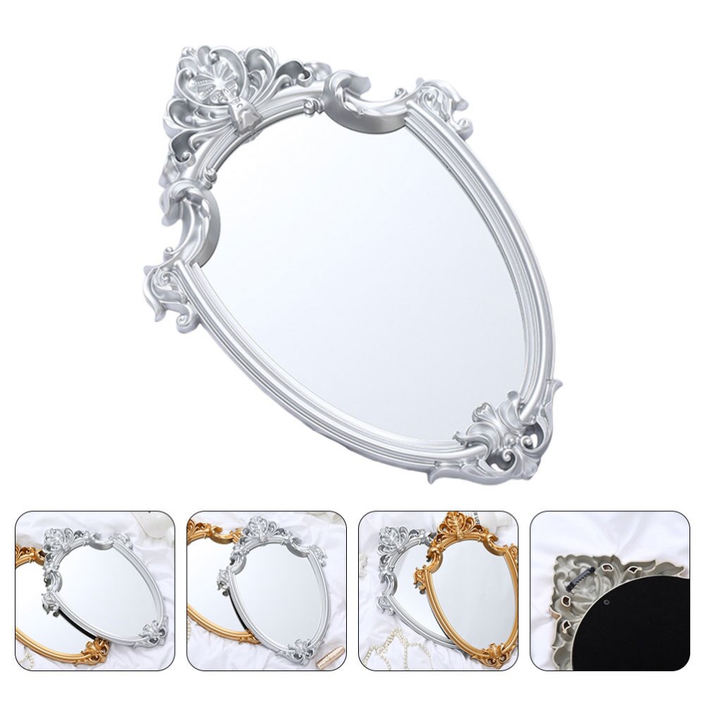 1PC European Style Wall-mounted Mirror Retro Royal... – Grandado