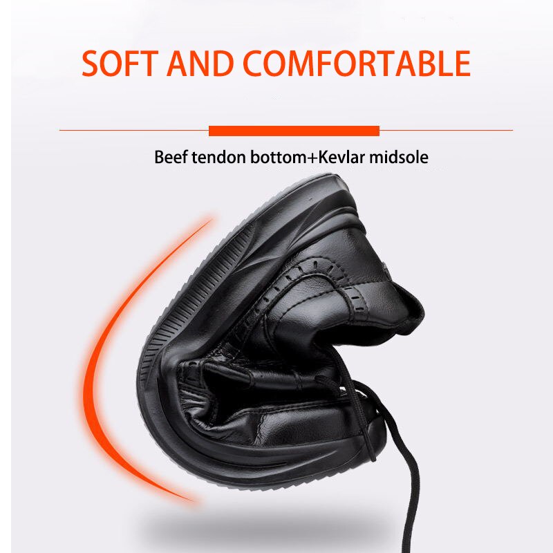 Men's working safety shoes security steel toe ... – Grandado