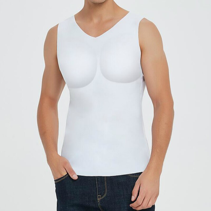 Summer Men's Body Shaper Bodybuilding Vest Rem... – Vicedeal