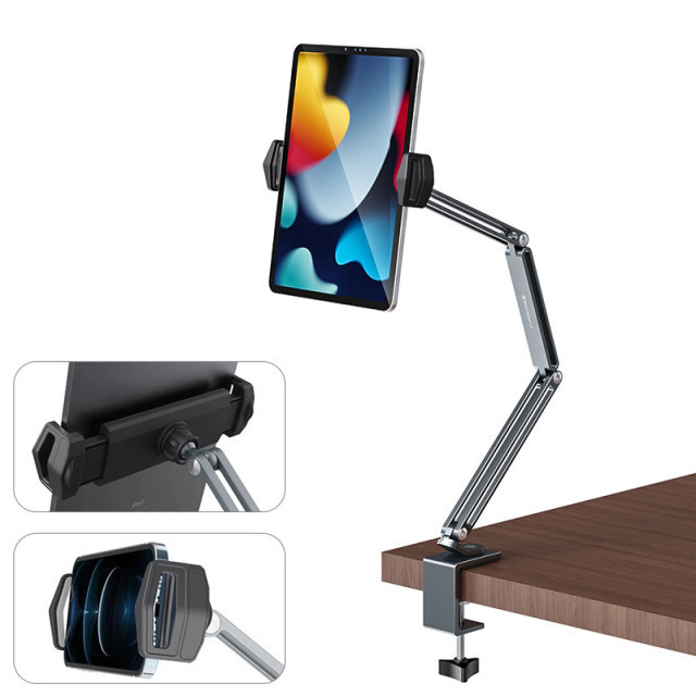 Desktop Adjustable Long Arm Foldable Tablet Stand ... – Grandado