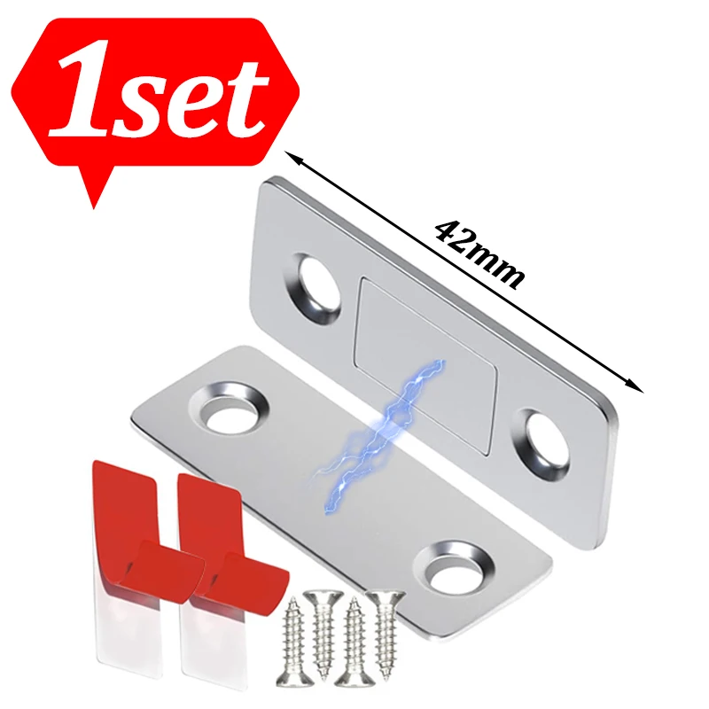 Strong Magnetic Cabinet Catches Ultra-Thin Door Ma... – Grandado