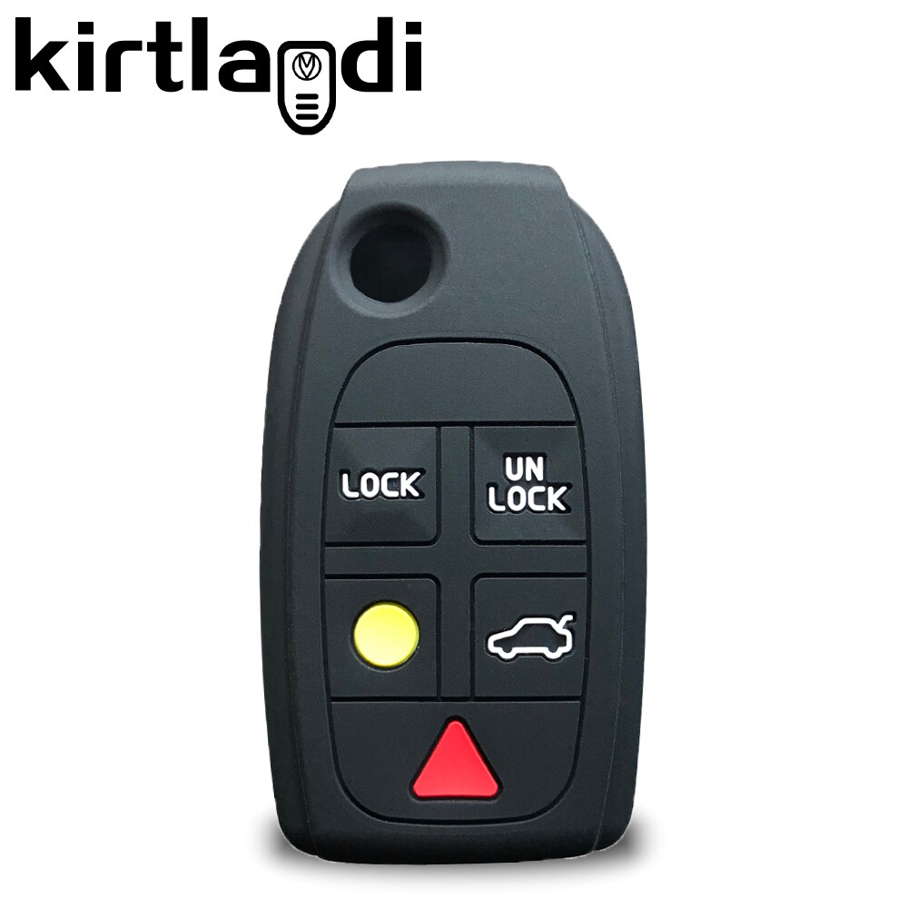 5 Buttons Remote Flip Folding Key Case Cover for V... – Grandado