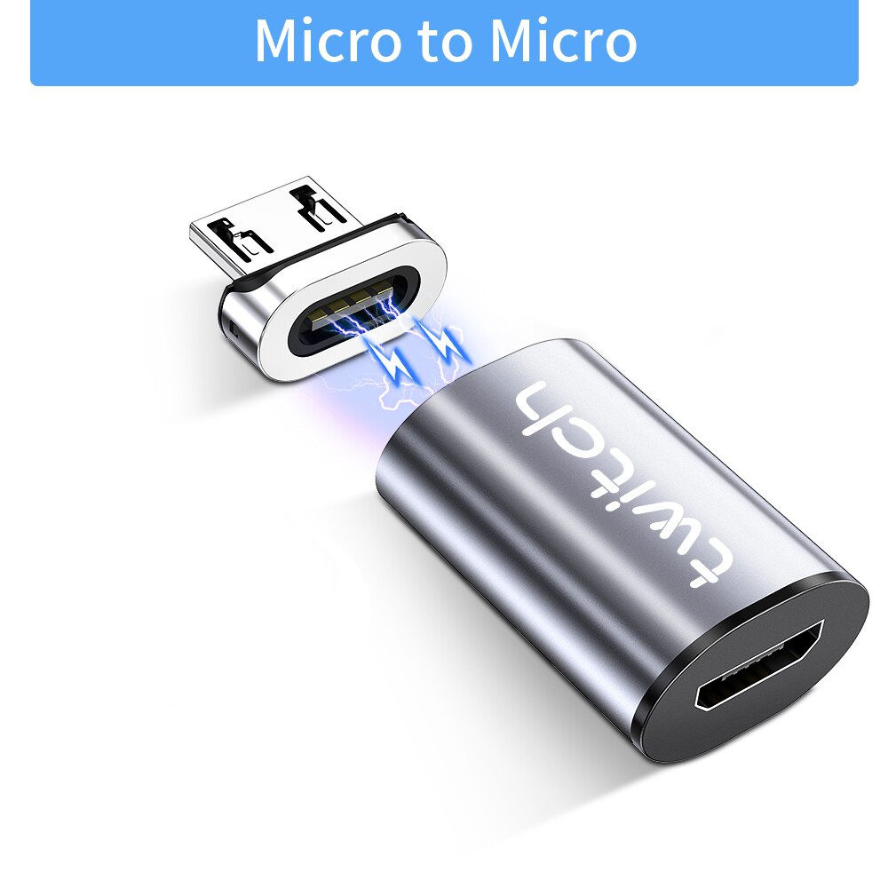 Twitch Micro Usb Magnetic Adapter Opladen Data Con... – Vicedeal