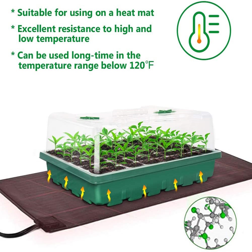 24 Cellen Gat Plant Zaden Grow Box Lade Insert Voo... – Vicedeal