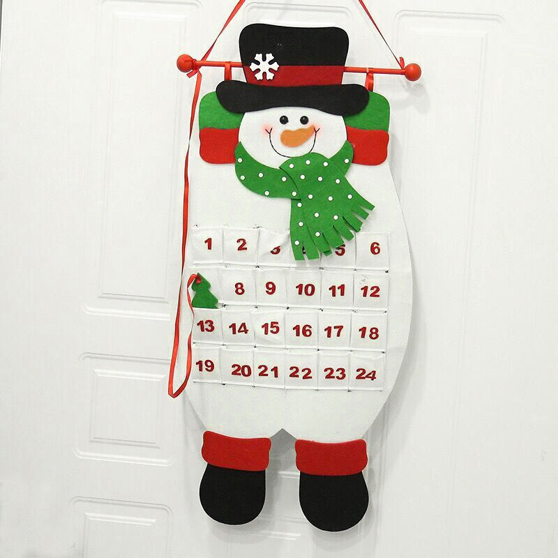1PC Christmas Calendar Countdown Calendar Wall Cal... – Vicedeal