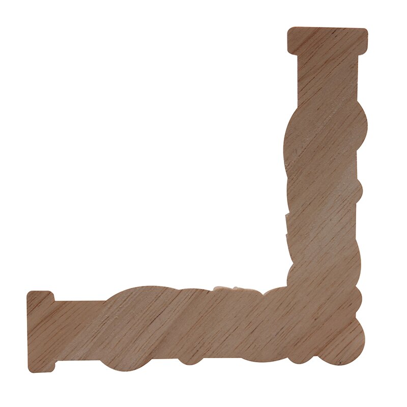 Wood Mouldings Wood Applique Wood Decal Onlay Unpa... – Grandado