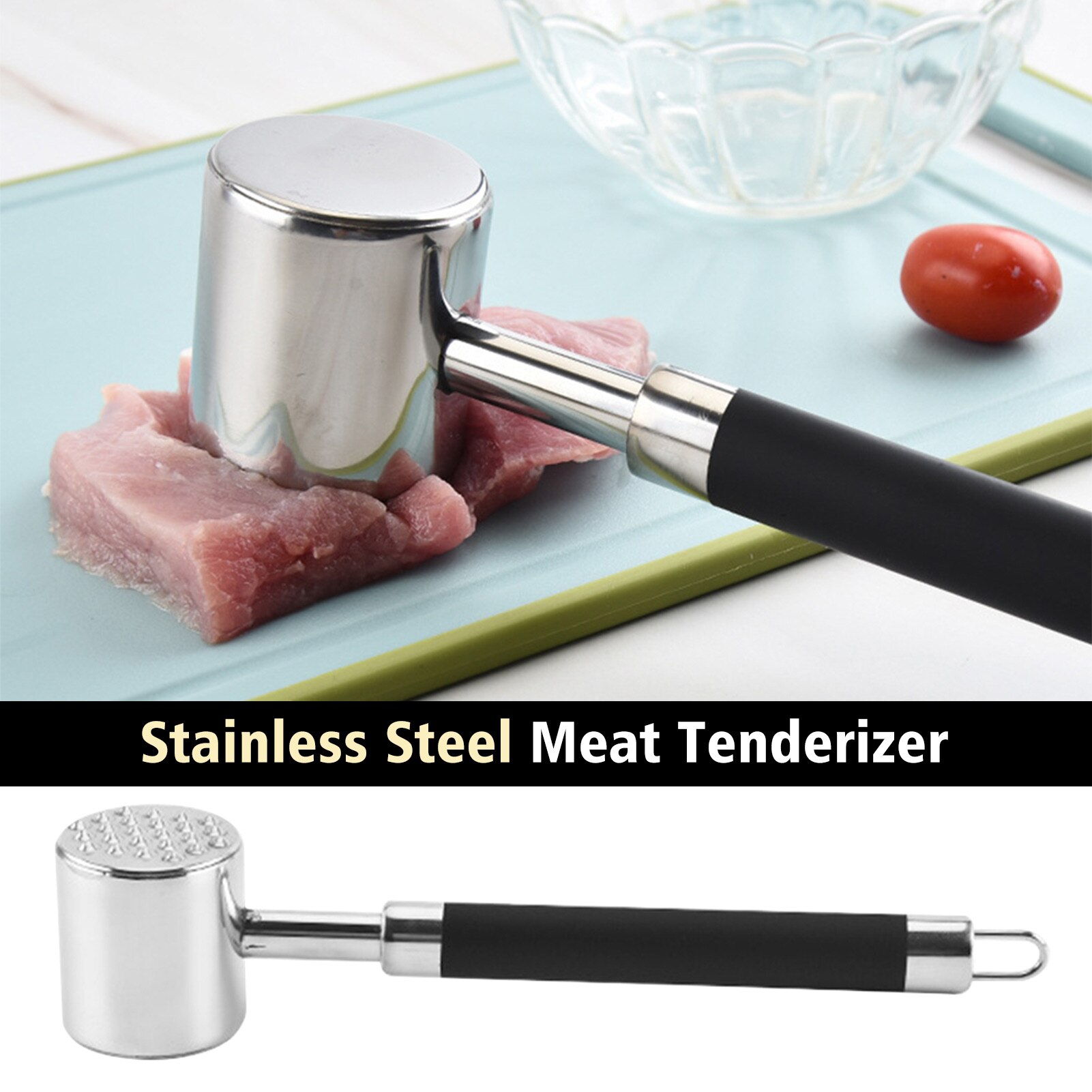 Cooking Non Slip Dual Sided Home Veal Lamb Pounder... – Grandado