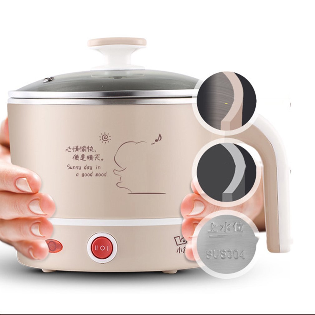 Mini PP & Stainless Steel Electric Multifunction C... – Vicedeal