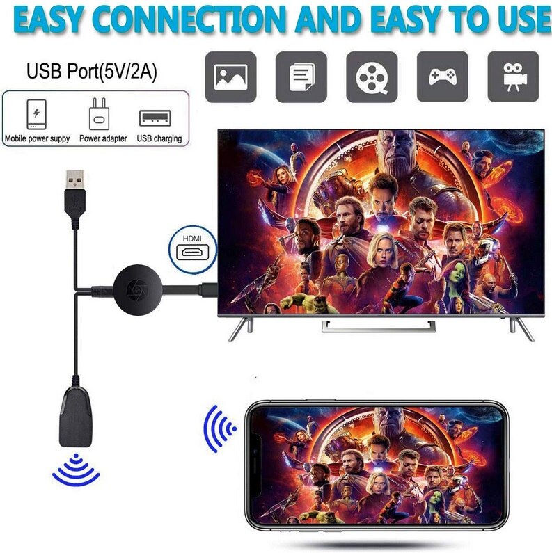 Mirascreen Digital HDMI Media Video Streamer TV St... – Vicedeal