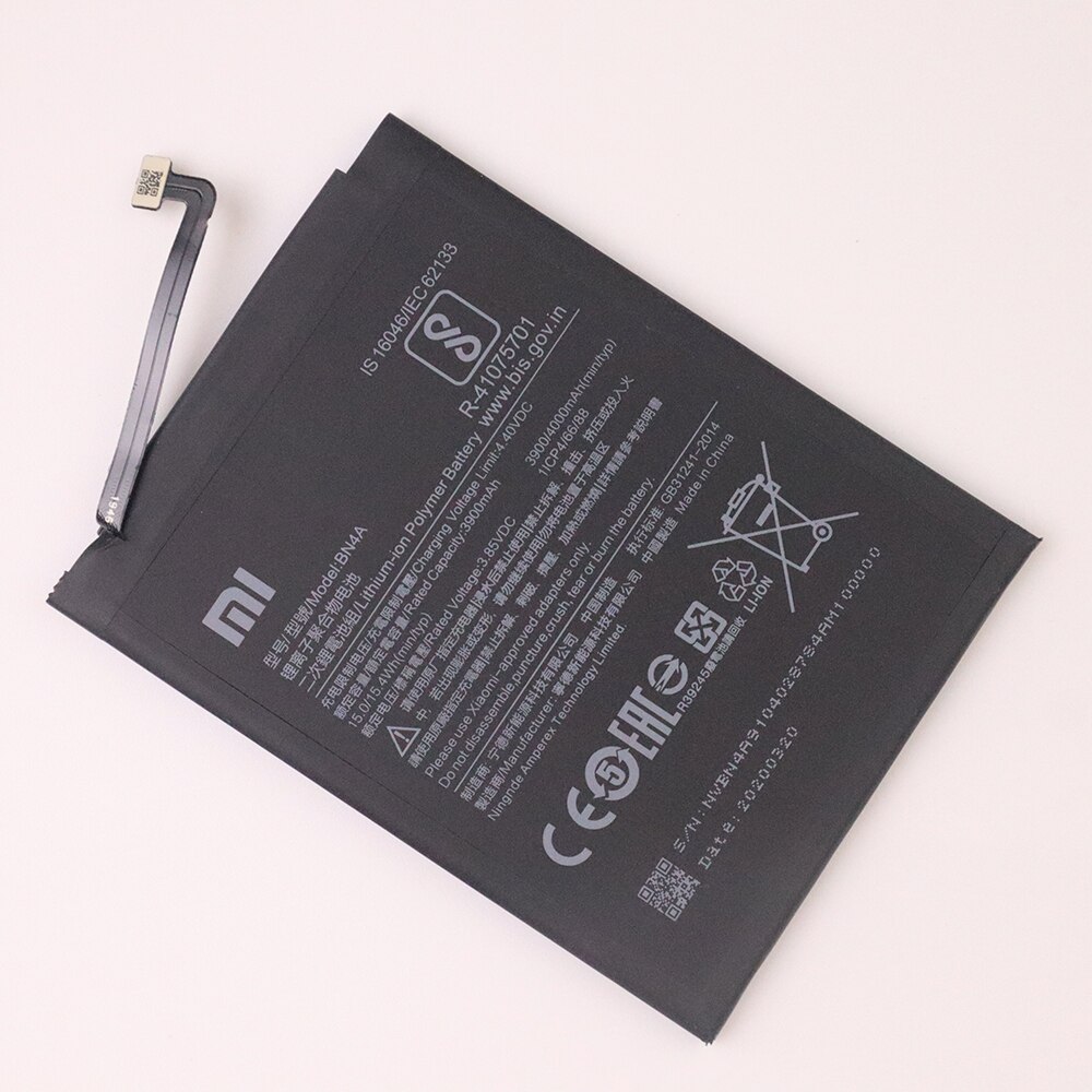 Alkuperäinen akku 4000 mah bn4a puhelimen akkua x... – Grandado