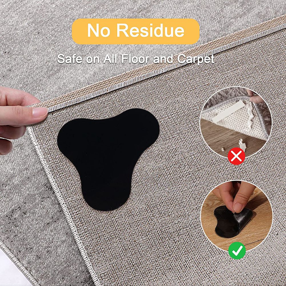 12Pcs Carpet Retainer Double-Sided Anti Curl and A... – Vicedeal