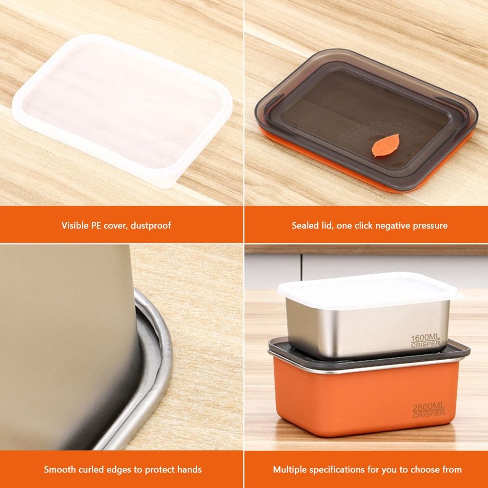 Plastic Sealed Storage Box Sealed Rectangular 304 ... – Grandado