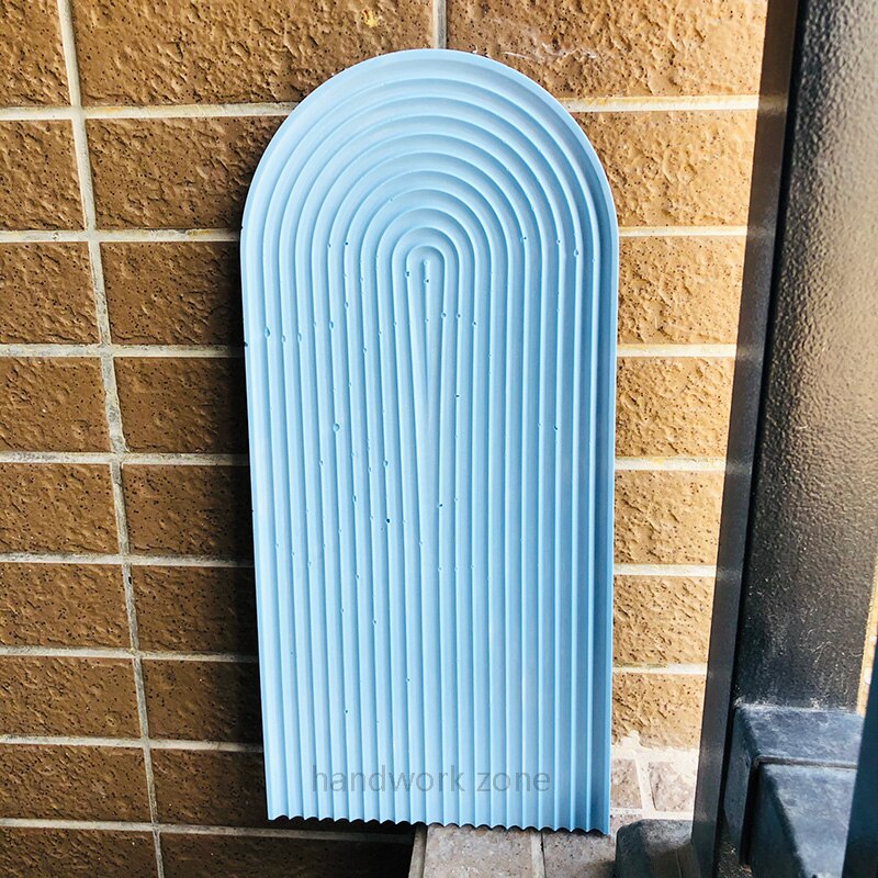 Big Wave Pallet Concrete Mould Water Ripple Cement... – Grandado