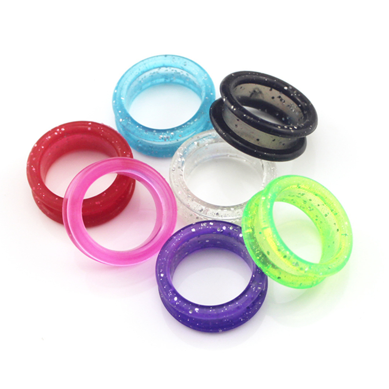 10pcs Silica gel hair scissors ring cutting barber... – Grandado