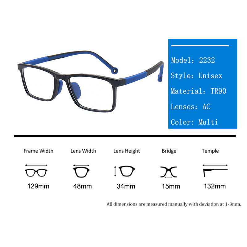 Anti Blue Light Glasses Frame For Children Kids Bo... – Grandado
