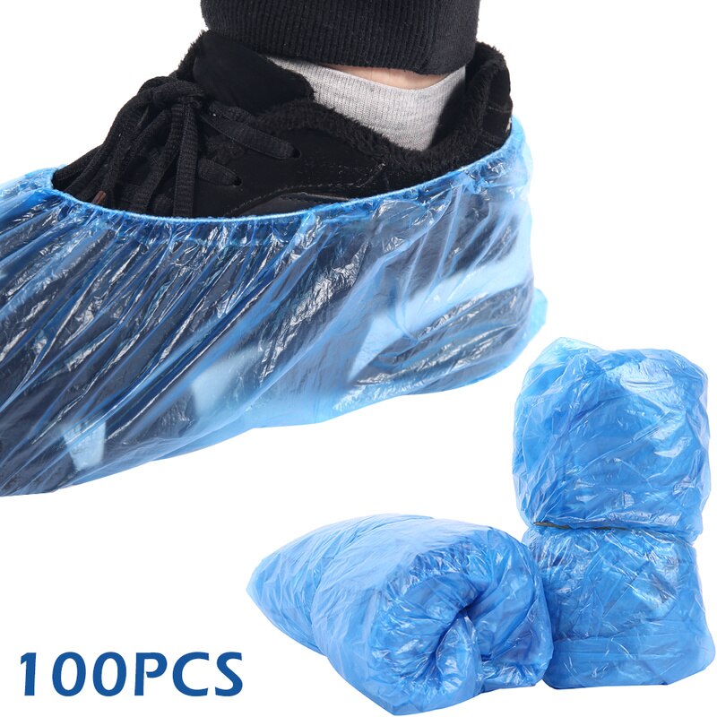 100Pcs Disposable Shoe Covers Waterproof Rainy Day... – Grandado
