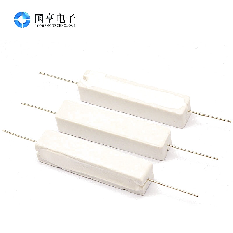 5 stks, cement weerstand 10 W 10R 10 ohm 10 watt, ... – Vicedeal