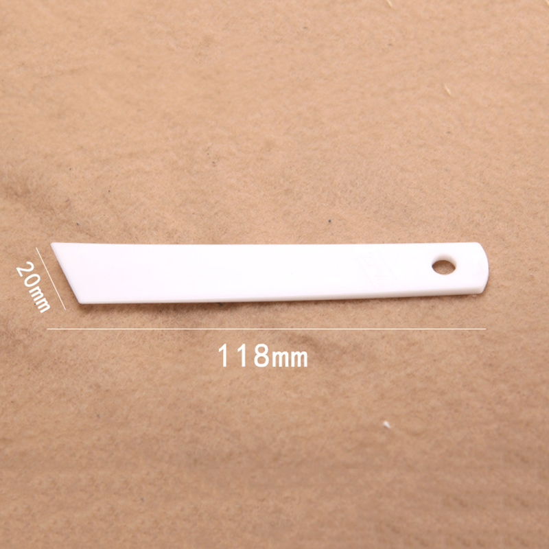 1 Pc Wit Plastic Lederen Schraper Lijmen Gommen Bo... – Grandado