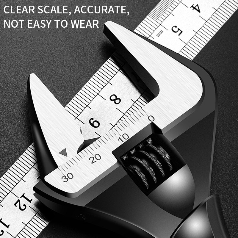 Adjustable Wrench Universal Spanner Key Nut Wrench... – Grandado